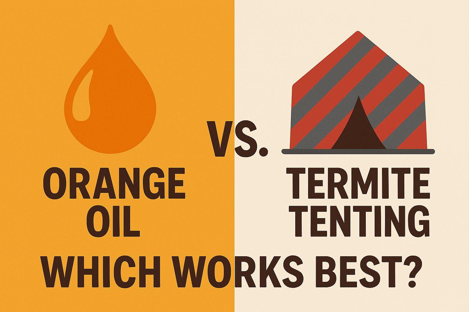 Orange Oil vs. Termite Tenting: Which works best? - Maximum Pest ...